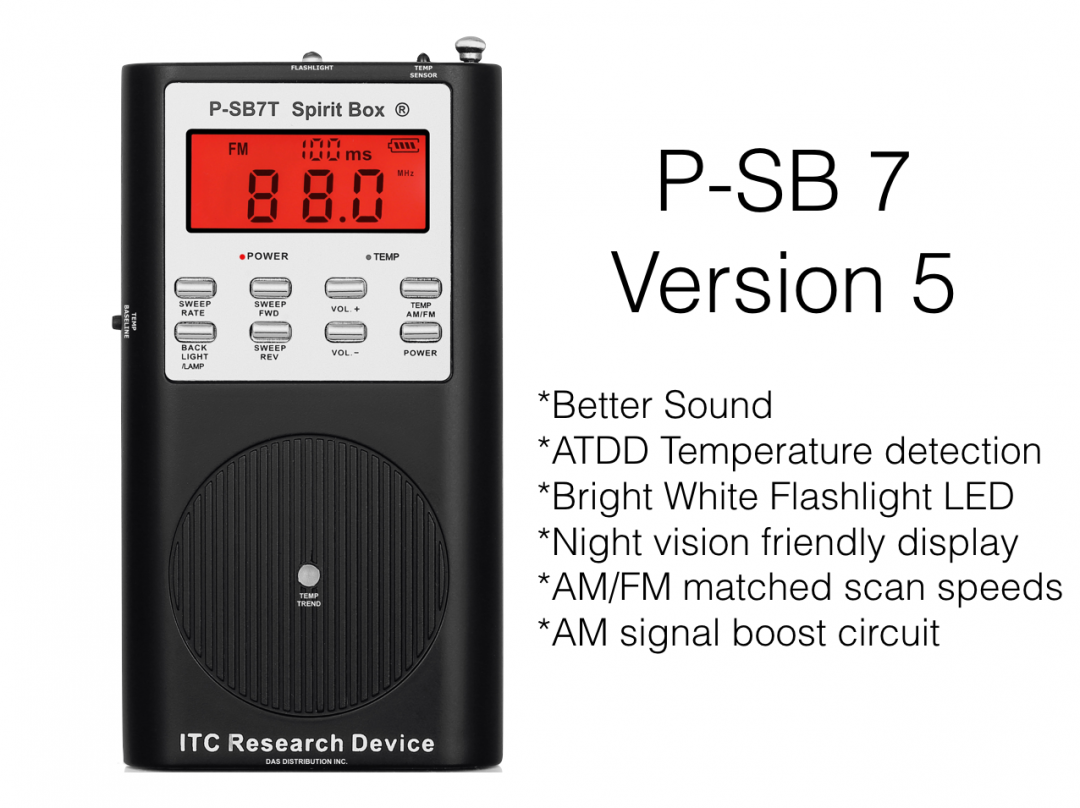P-SB7 Spirit Box AM FM V5 | UK Ghost Store